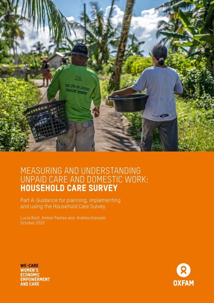 Measuring and understanding unpaid care and domestic work: Household ...